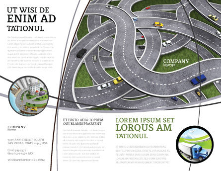Highway Junction Brochure Template Design and Layout, Download Now ...