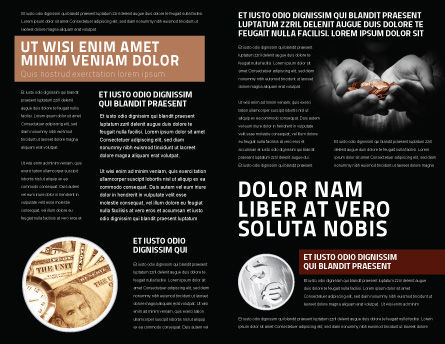 Money Brochure Template Design and Layout, Download Now, 03850 ...