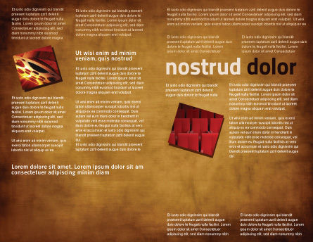 Drama Brochure Template Design and Layout, Download Now, 03957 ...