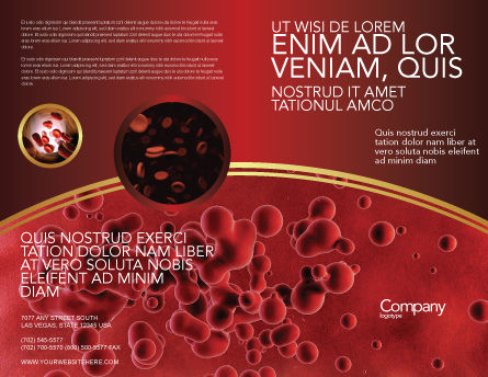 Blood Brochure Template Design and Layout, Download Now, 03987 ...