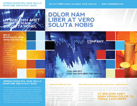 Stock Prices Brochure Template Design and Layout, Download Now, 03993 ...