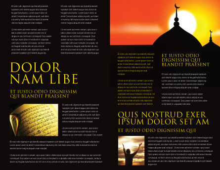 Mosques Brochure Template Design and Layout, Download Now, 04019 ...