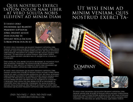 American Armed Forces Brochure Template Design and Layout, Download Now ...