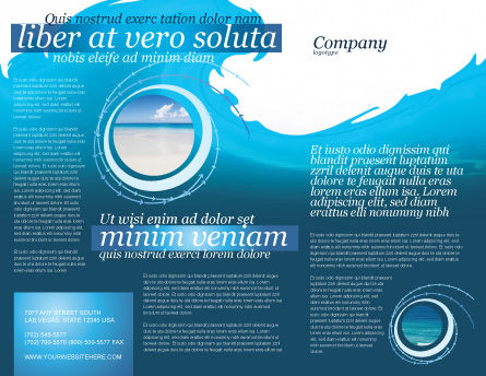 Wave Brochure Template Design and Layout, Download Now, 04052 ...