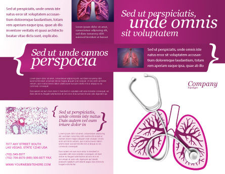 Human Lungs Brochure Template Design and Layout, Download Now, 04078 ...