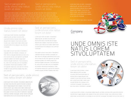 Union of Countries Brochure Template Design and Layout, Download Now ...