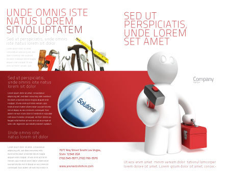 Technical Support Brochure Template Design and Layout, Download Now ...