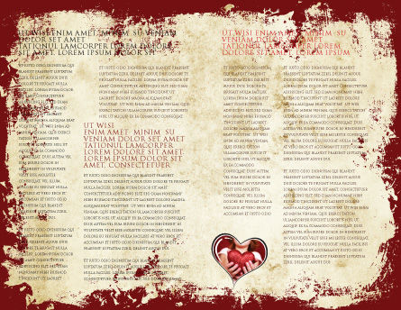 Christmas Love Brochure Template Design and Layout, Download Now, 04198 ...