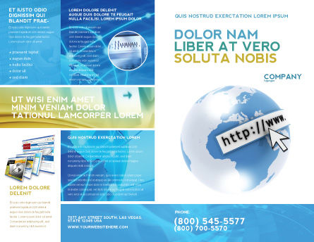 Site Address Brochure Template Design and Layout, Download Now, 04201 ...