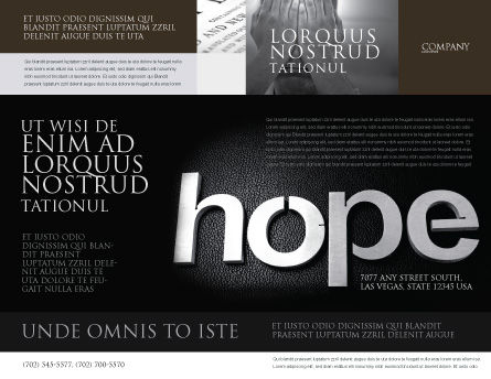 Hope Brochure Template Design and Layout, Download Now, 04503 ...