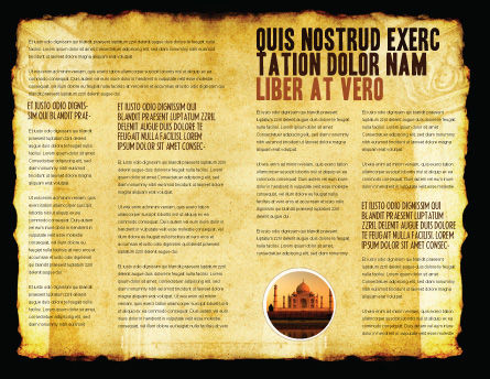 Hindu Temple Brochure Template Design and Layout, Download Now, 04603 ...