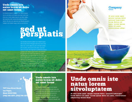 Milk Feeding Brochure Template Design and Layout, Download Now, 04747 ...