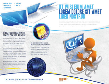 Internet Addiction Brochure Template Design and Layout, Download Now ...