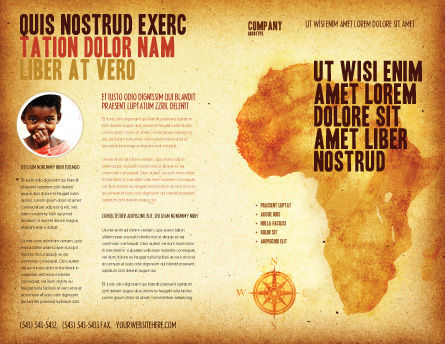Africa Brochure Template Design and Layout, Download Now, 04877 ...
