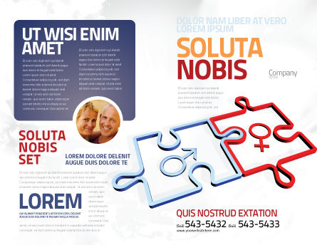 Gender Relations Brochure Template Design and Layout, Download Now ...