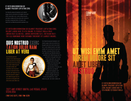 Boxer Brochure Template Design and Layout, Download Now, 04920 ...