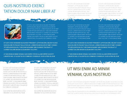 Sea Turtle Brochure Template Design and Layout, Download Now, 05237 ...