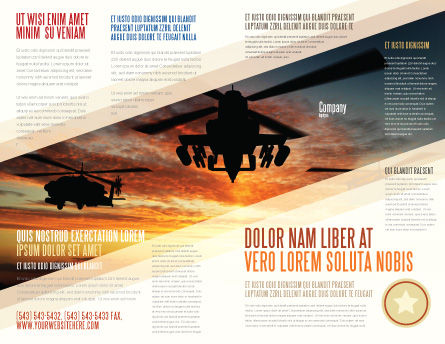 Attack Helicopter Brochure Template Design and Layout, Download Now ...