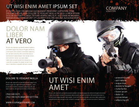 SWAT Brochure Template Design and Layout, Download Now, 05404 ...