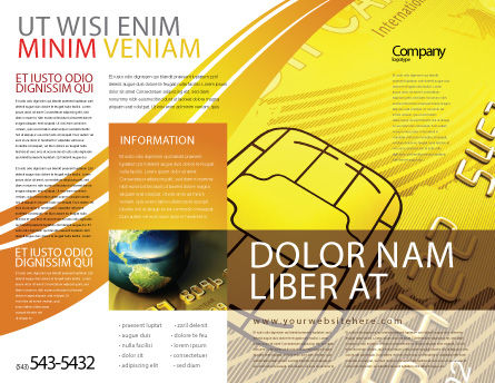 Bank Credit Card Brochure Template Design and Layout, Download Now ...