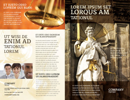 Lady Justice Brochure Template Design and Layout, Download Now, 06281 ...