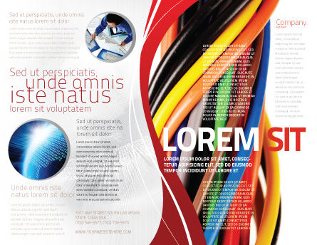 Cables Brochure Template Design and Layout, Download Now, 06465 ...