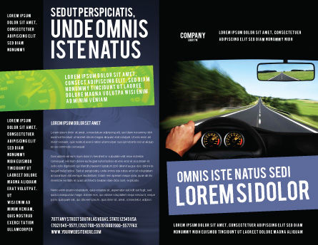 High Speed Driving Brochure Template Design and Layout, Download Now ...