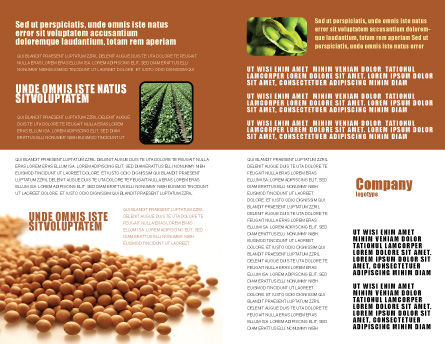 Soy Beans Brochure Template Design and Layout, Download Now, 06609 ...