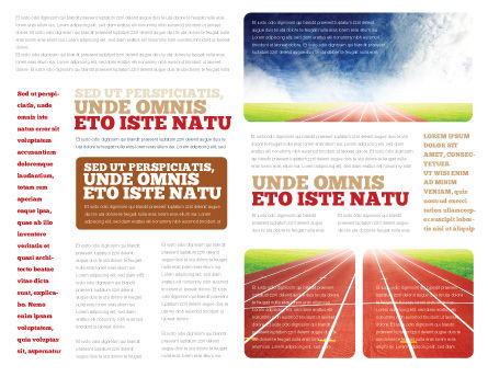 Race Track Brochure Template Design and Layout, Download Now, 06677 ...