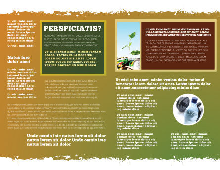 Bad Ecology City Brochure Template Design and Layout, Download Now ...