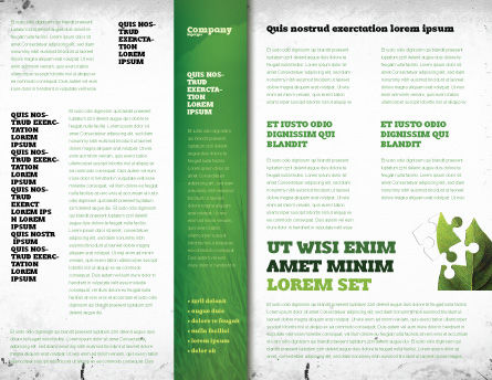 Green World in Human Hands Brochure Template Design and Layout ...