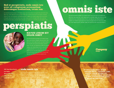 Racial Unity Brochure Template Design and Layout, Download Now, 07178 ...