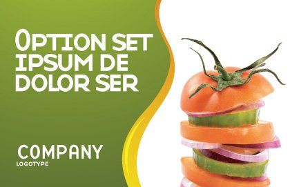 Fresh Vegetables Postcard Template in Microsoft Word, Adobe InDesign ...