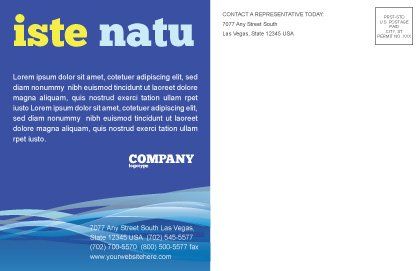 Broadcasting Network Postcard Template in Microsoft Word, Adobe ...