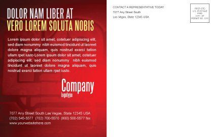 Plantilla de la postal - break dance en Microsoft Word, Adobe InDesign ...