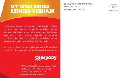 House Target Postcard Template in Microsoft Word, Adobe InDesign, 05927 ...