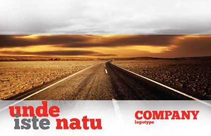 Highway In Sepia Postcard Template in Microsoft Word, Adobe InDesign ...