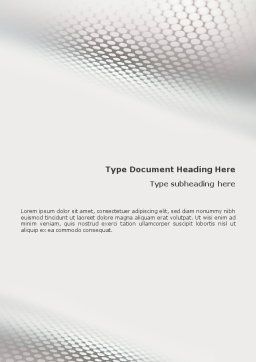 Minimal Word Template 01563 | PoweredTemplate.com