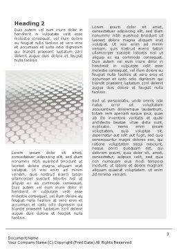 Minimal Word Template 01563 | PoweredTemplate.com