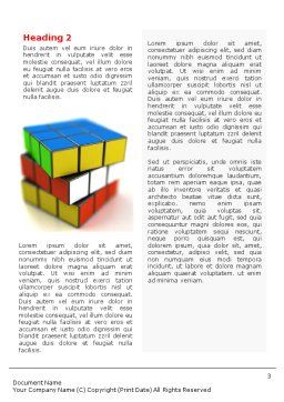 Rubik's Cube Word Template 01683 | PoweredTemplate.com