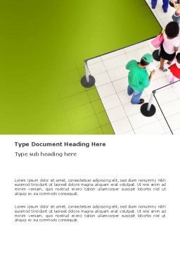 Plantilla de Word - cola | 03355 | PoweredTemplate.com