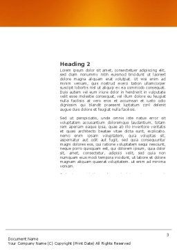 Modello Word - Questionario | 03627 | PoweredTemplate.com