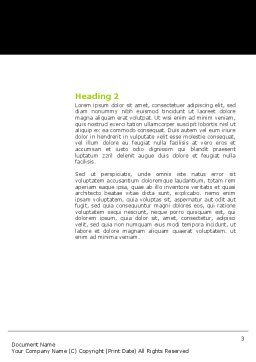 Traffic Routing Word Template 03931 | PoweredTemplate.com