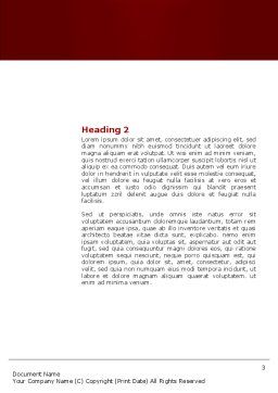 Private Word Template 03935 | PoweredTemplate.com