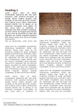 Greek Script Word Template 04044 | PoweredTemplate.com