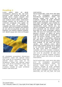 Sweden Word Template 04305 | PoweredTemplate.com