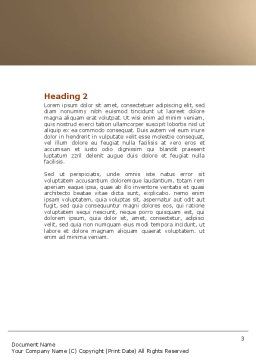 Mite Word Template 04636 | PoweredTemplate.com