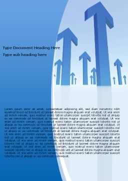 High Rise Word Template 05185 | PoweredTemplate.com