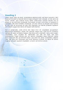 Plantilla de Word - identidad empresarial | 06104 | PoweredTemplate.com