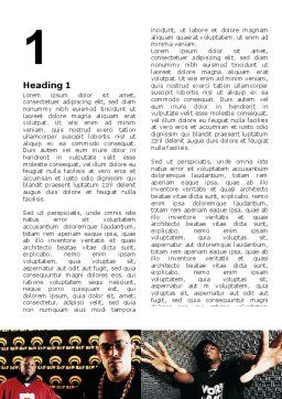 Plantilla de Word - rappers | 06257 | PoweredTemplate.com